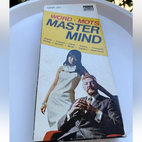 Parker Brothers | Toys | Vintage 972 Word Mastermind Master Mind Game ...
